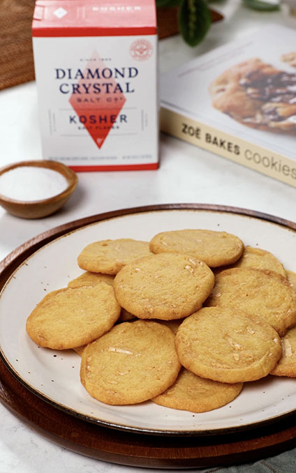 Caramelized White Chocolate Sablés | Diamond Crystal® Salt Co.