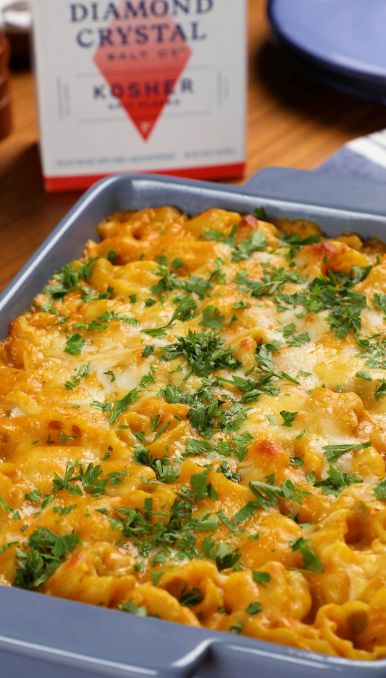 Creamy Baked Pumpkin Mac-and-Cheese | Diamond Crystal® Salt Co.